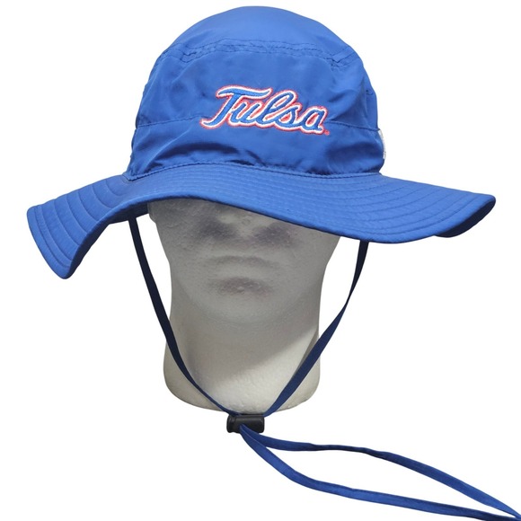 The Game | Accessories | Tulsa Bucket Hat Blue Wide Brim Outdoor Sun ...